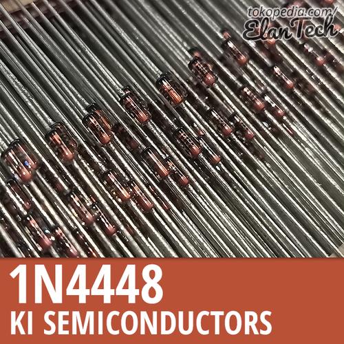Jual 1N4448 Diode KI semiconductor 1N 4448 Dioda substitusi 1N4148 ...