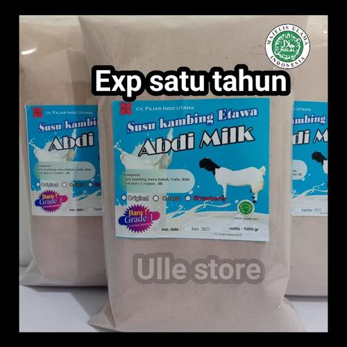 Promo Susu Kambing etawa Bubuk Curah Grade 1 Rasa coklat - 1000gr - Kab ...