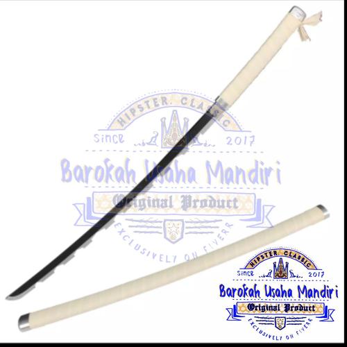 Jual mainan pedang kayu cosplay anime kimetsu no yaiba inosuke - 2pcs ...