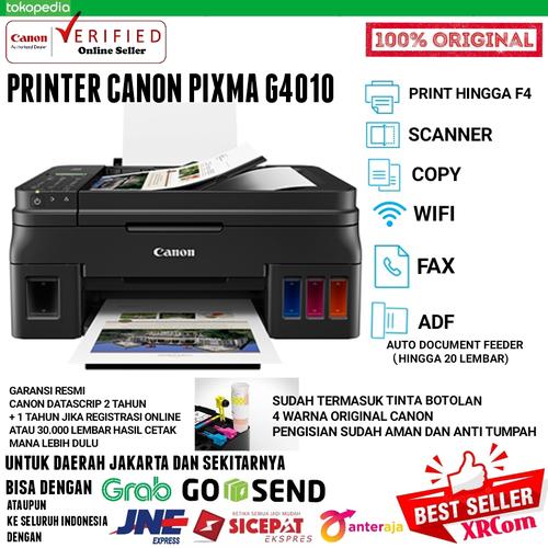Jual Printer Canon G4010 All-in-One Wadah Tinta Isi Ulang Cetak Hingga ...