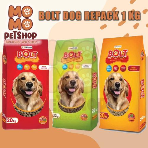 Jual BOLT DOG REPACK 1KG MAKANAN ANJING - BEEF SEGITIGA - Jakarta Barat ...