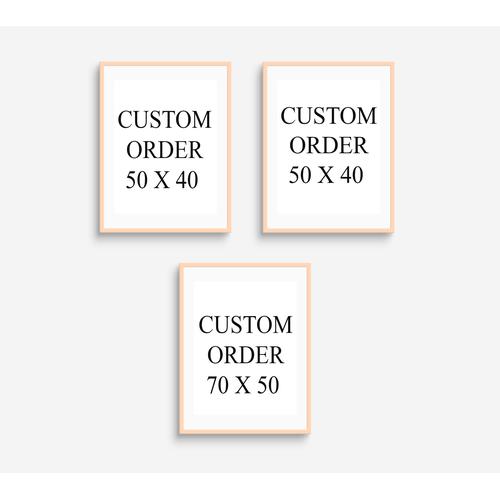 Jual Frame Bingkai Kayu Natural Minimalis Aesthetic Custom Order Wall ...