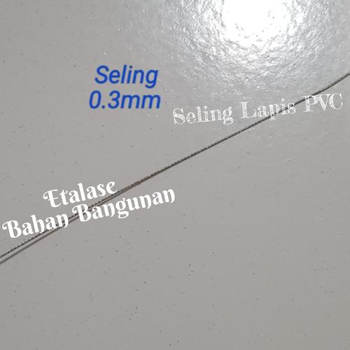 Jual SELING LAPIS PVC 0.3MM STAINLESS KABEL TALI KAWAT BAJA SLING PVC 0 ...