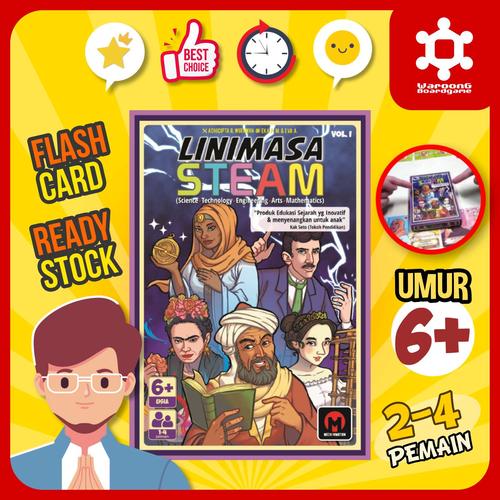 Promo Linimasa Card Game - Sejarah Sains & Seni (Media Edukasi) - Kota ...