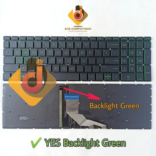 Jual Keyboard HP Pavilion Gaming 15-DK 15T-DK 15-EC 15Z-EC TPN-C141 ...