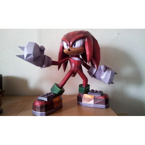 Jual Sonic Knuckles the Echidna Papercraft - Kab. Bekasi - Papercraft ...