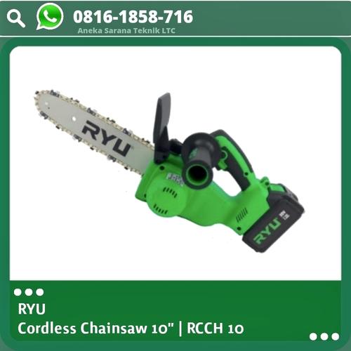 Jual RYU Cordless Chainsaw 10" / RCCH 10 / Gergaji Baterai - Jakarta ...