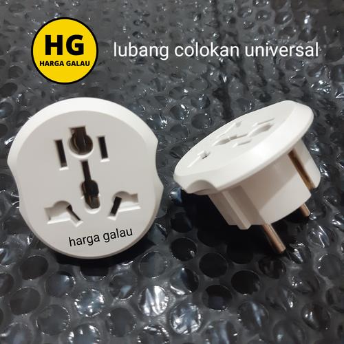 Promo Original Lubang Colokan Listrik Universal Over Steker Serbaguna ...