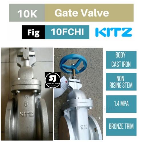 Jual GATE VALVE 5 INCH KITZ JIS 10K CAST IRON - Jakarta Pusat - SUMAN JAYA VALVE | Tokopedia