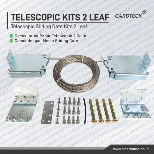 Promo Kawat Sling Teleskopik Kits 2 Daun Pagar Sliding Otomatis ...