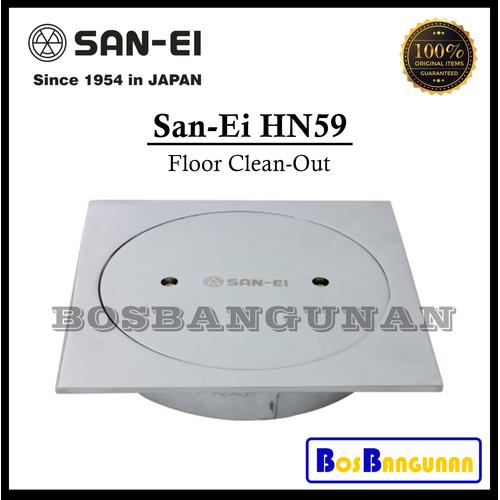 Jual Floor Clean Out SAN-EI HN59 / Penutup Lubang Saringan SAN-EI HN 59 / San-EI Clean Out Kotak ...
