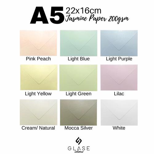 Jual Amplop Jasmine Tebal A5 22x16cm amplop undangan amplop tebal ...