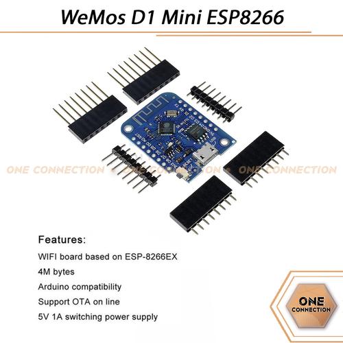 Jual WeMos D1 Mini NodeMCU Arduino ESP8266 EX WiFi Development Board ...