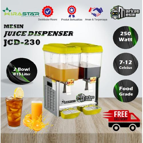 Jual Mesin Jus Dispenser / Juice Dispenser WIRASTAR JCD-230 - Jakarta ...