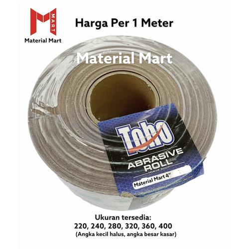 Jual Amplas Roll Toho PREMIUM | Amplas Besi Halus | Amplas Rol Meteran ...