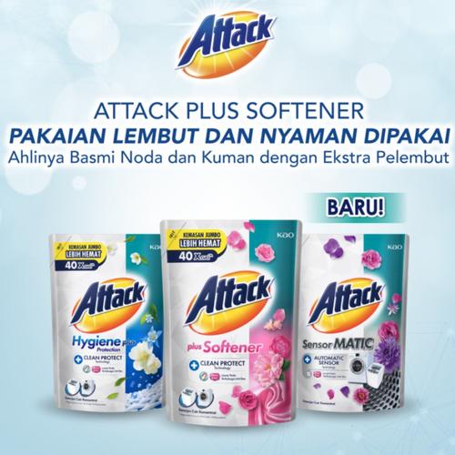 Jual 1,2L - Attack Plus Liquid Detergent deterjen cair 1200ml 1,2l - 1 ...