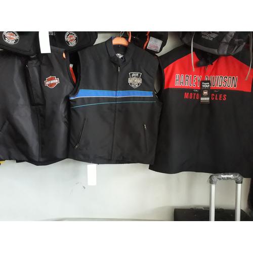 Jual Jaket Rompi Bodyvest Pria Vest Motor Bikers-Harley Davidson - Kab ...