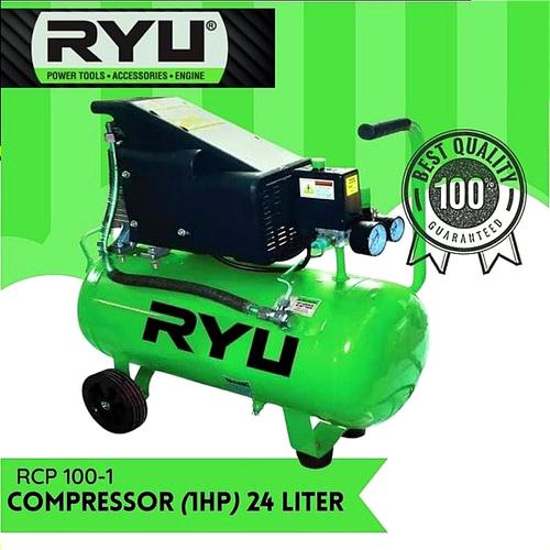 Jual Kompresor angin listrik 1 Hp 25 L liter TEKIRO RYU RCP 100-1 - Kota Pekanbaru - perkakas tb ...