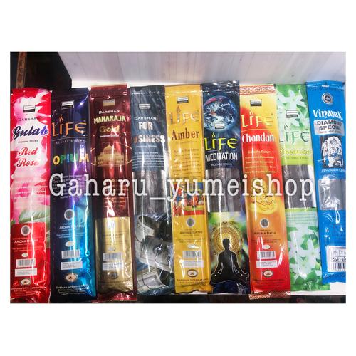 Jual Hio Dupa Buhur India Darshan Incense Sticks Aromaterapi - rose ...