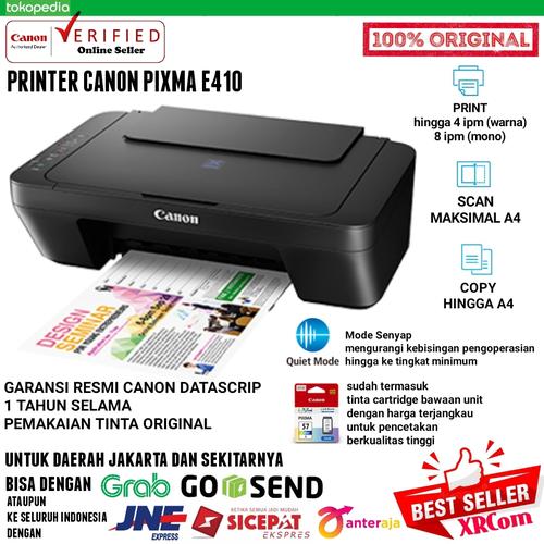 Jual Printer Canon Pixma E410 / E 410 ink efficient - Jakarta Barat ...