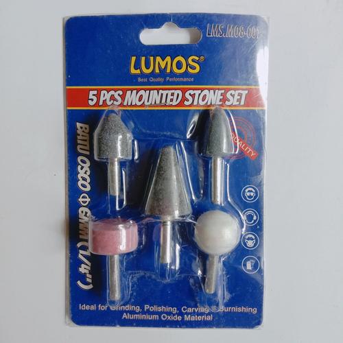 Jual Mounted Stone 5 pcs Batu Osco Batu Gerinda Mini Set 5 pcs 6 mm ...