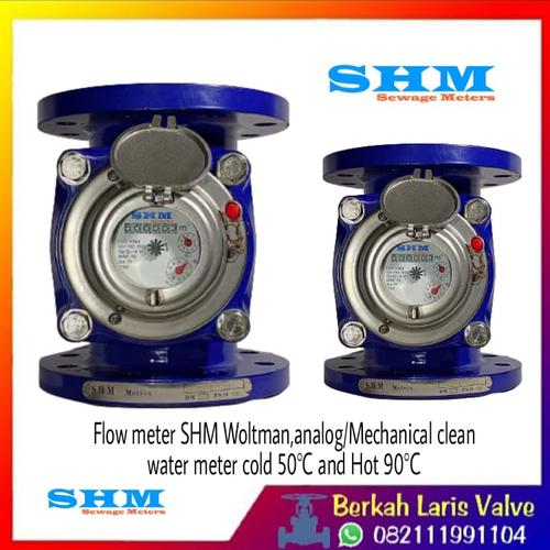 Jual Flow meter / Water meter SHM Air Bersih DN65 (2,5"inch) - Jakarta ...