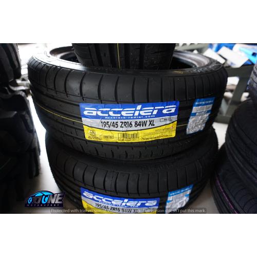 Jual BAN MOBIL CEPER 195/45 R16 ACCELERA PHI RING 16 - Kota Surakarta ...