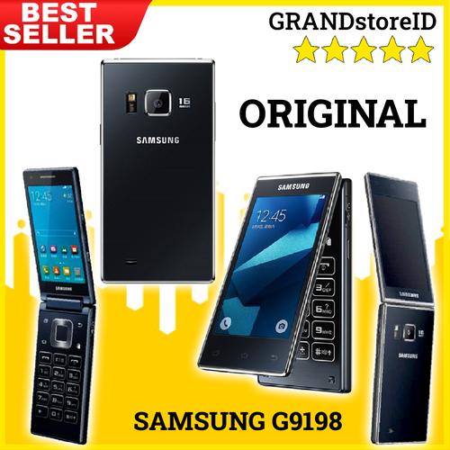 Jual Hp SAMSUNG Lipat G9198 4G Original Hp Flip Keypad Android - Hitam ...