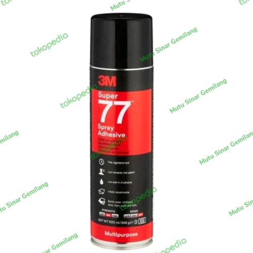Jual Super 77 3M Spray Adhesive / Lem Super -Berat isi 13.2oz / 375g ...