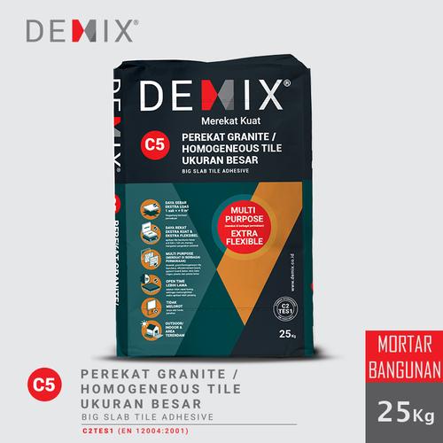 Jual Demix C5 - Perekat Granite / Homogeneous Tile Ukuran Besar 25Kg ...