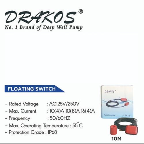 Jual DRAKOS FLOAT SWITCH 10 meter kabelpelampung otomatis tandon kolam ...