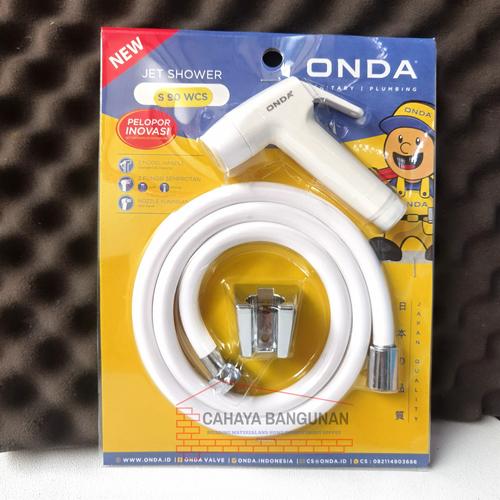Jual JET SHOWER ONDA Semprotan Selang Air Cebok Wc Toilet Bidet S90 S ...