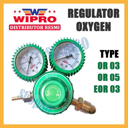 Jual Wipro Regulator Las Oxygen Double Welding Gas Oksigen OR-03 OR-05 ...