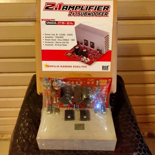 Jual Kit 2.1 Amplifier 2+1 Subwoofer - Jakarta Barat - Utilux | Tokopedia