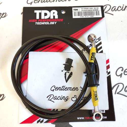 Jual TDR Selang Slang Rem New 2022 Universal 100 cm Black Carbon Series ...