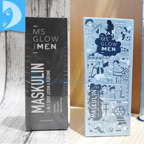 Promo MS Glow Men Maskulin 2 In 1 Body Lotion Parfume MsGlow For Men ...