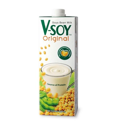 Jual v soy original soya bean milk 1 Liter vsoy - Kota Tangerang ...