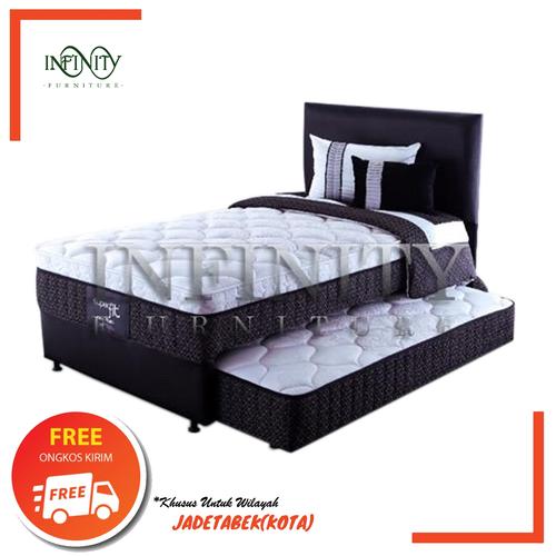 Promo Comforta Spring Bed Super Fit 2 in 1 Neo Twin - 90x200 Full Set ...