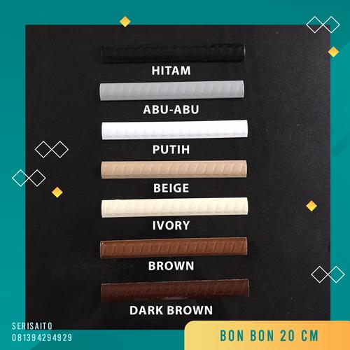 Jual Bonbon Ulir Keramik 20 cm / Kuku Macan / Edging Keramik / Lis / List - Hitam - Kota Bandung ...