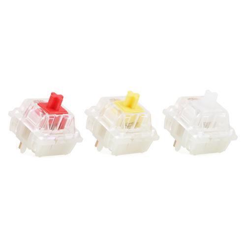 Jual JWK / JWICK Mechanical Keyboard Switch Red Yellow White - Merah ...