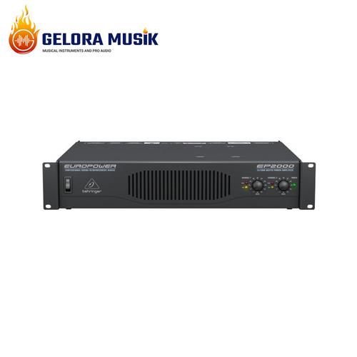 Jual Behringer Europower EP2000 Pro 2000W Stereo Power Amplifier - Kab ...