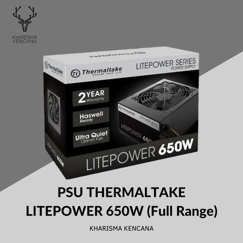 Jual PSU THERMALTAKE LITEPOWER 650W (Full Range) - Kota Malang - kharismakencana | Tokopedia
