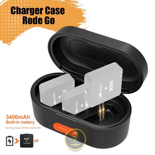 Promo RODE GO 2 /1 Charger Case Build-In Battery 3400mAh Microphone ...