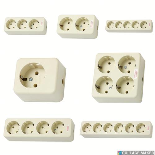 Jual Stop Kontak Uticon Colokan Listrik Uticon 1/2/3/4/5/6 Lobang - 1L ...