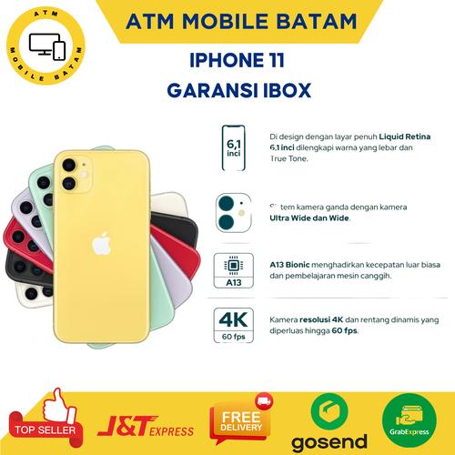 Jual iphone 11 64gb ibox baru segel(KHUSUS BATAM) - Kota Batam - ATM MOBILE BATAM | Tokopedia
