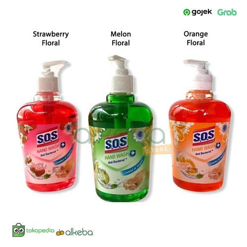 Jual SOS Hand Wash botol pump 400ML SABUN CUCI TANGAN ANTIBAKTERI ...