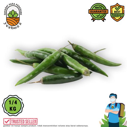 Jual Cabe Ijo / Cabai Hijau Besar per 250 gram - Jakarta Pusat ...