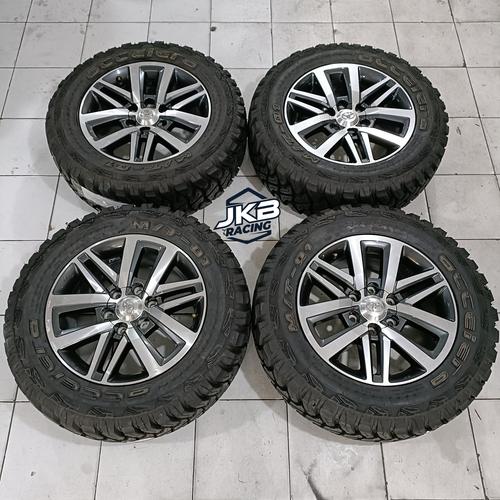 Jual Velg Mobil Bekas Oem Fortuner VRZ Ring 18 + Ban Accelera MT 265 60 ...