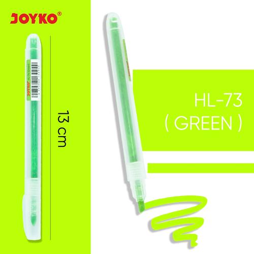 Jual Highlighter JOYKO Pen HL73-76 pc/Penanda Catatan Note/Highliter ...
