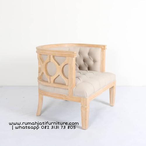 Jual Sofa Single Retro Ukir Unik Natural Kayu Jati , Sofa Single Kayu ...